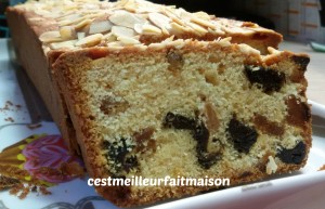 Cake aux fruits secs - C'est meilleur fait maison