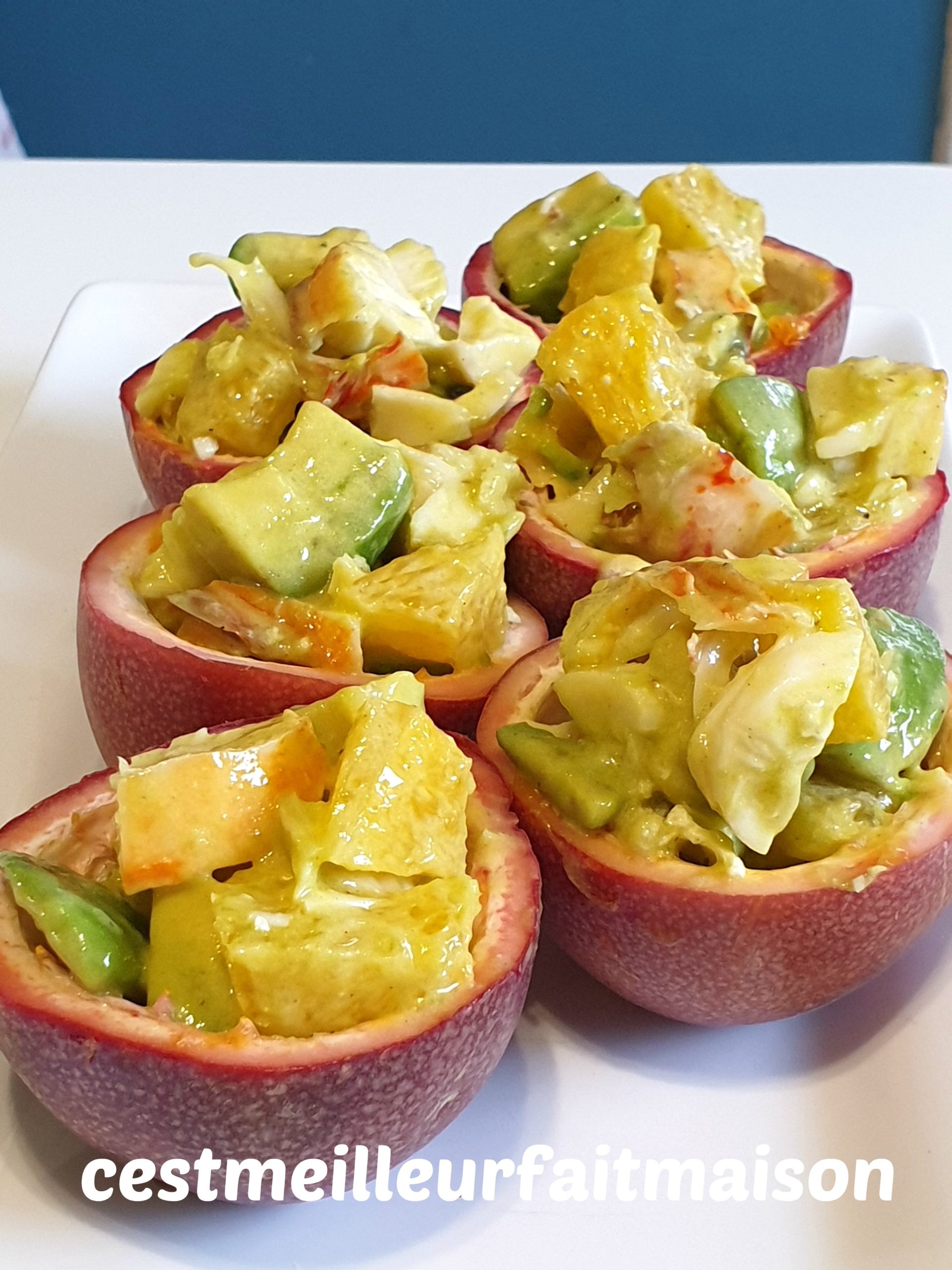 Salade aux fruits de la passion - C'est meilleur fait maison