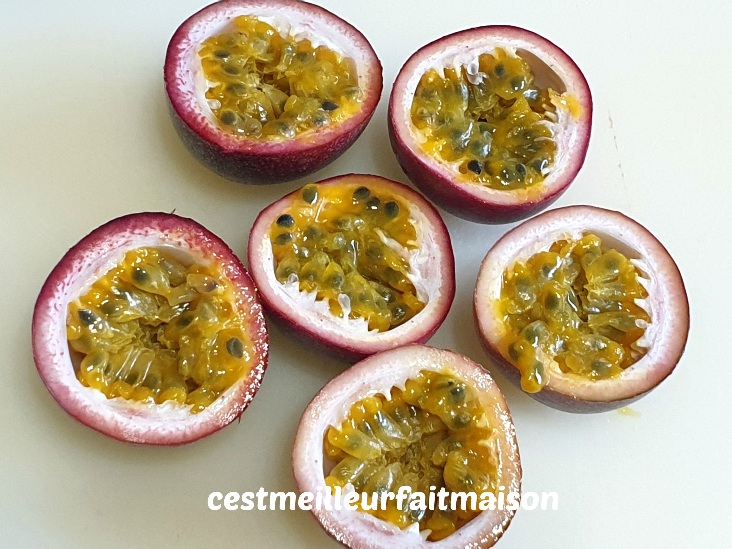 Salade aux fruits de la passion - C'est meilleur fait maison